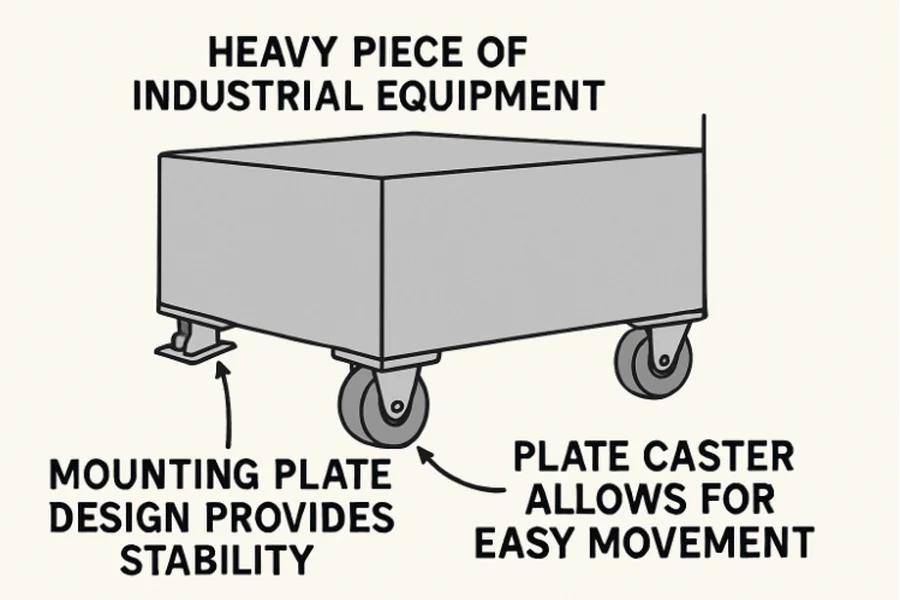 The Benefits of Using Plate Casters in Industrial Applications